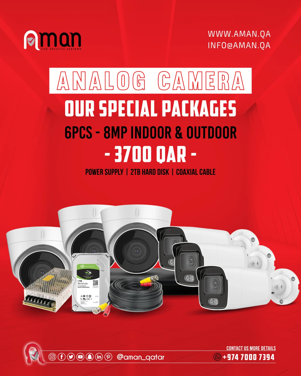 Aman Link Security Systems | The best MOI-Approved CCTV Company in ...